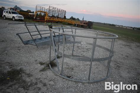 Grain Bin Ladder With Safety Ring Bigiron Auctions