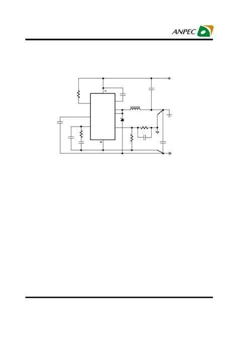 APW Datasheet Pages ANPEC A V KHz Asynchronous Step Down Converter