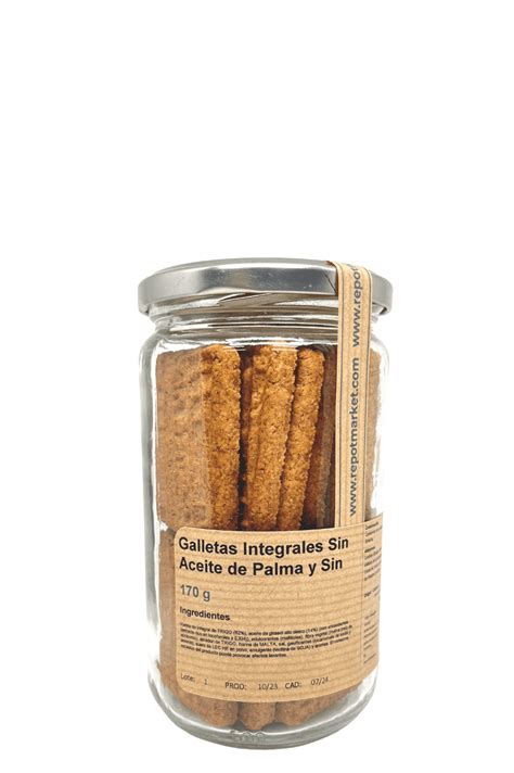 Galletas Integrales Sin Aceite De Palma Y Sin Azucar 170 G Re Pot Market