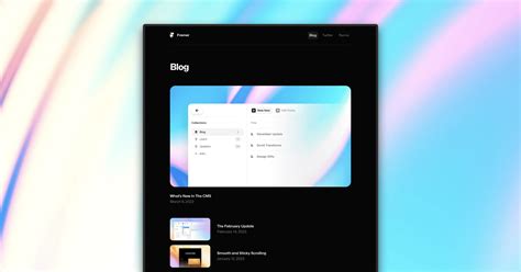 Smooth And Sticky Scrolling Updates