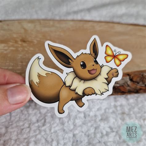 Eevee Sticker Mez Arts