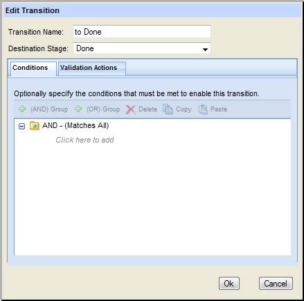 Creating And Managing Workflow Transitions