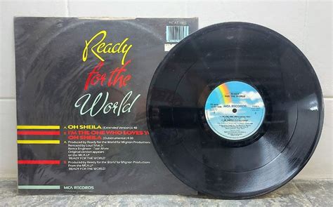Ready For The World Oh Sheila Lp Vinyl Single Record 1985