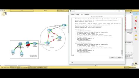 Vpn Ipsec Cisco Packet Tracer Youtube