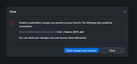 Add Discard Conflicts And Pull Button · Issue 17507 · Desktop