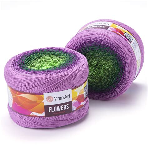 Пряжа Flowers купить в интернет-магазине в Москве недорого