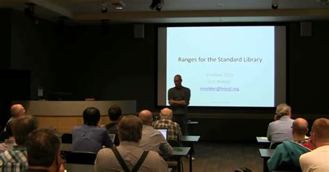 Stl Concepts And Ranges Eric Niebler Standard C
