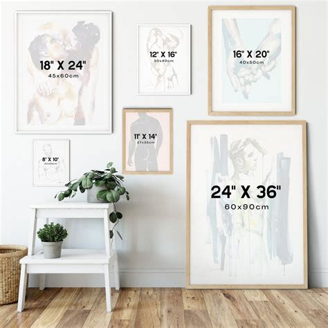Nude Male Paintings Naked Men Erotic Print Gay Artwork Etsy