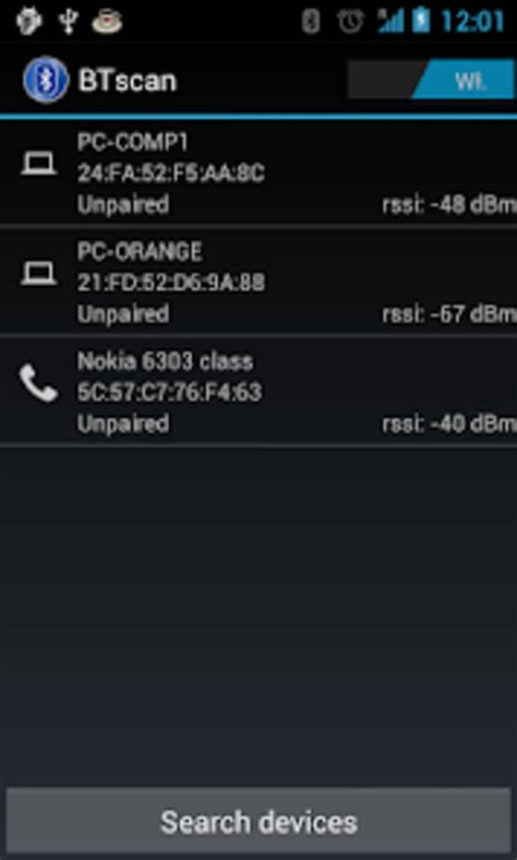Android 용 Bluetooth scanner widget 다운로드