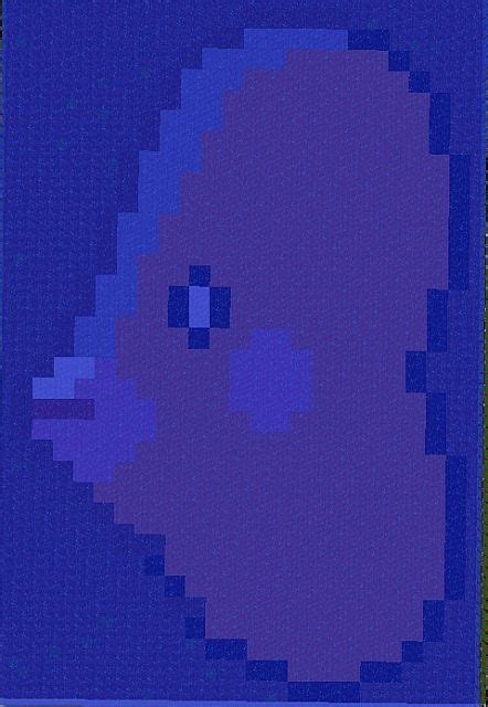 Pixel Art Of Luvdisc Pokemon Minecraft Map