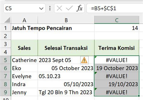 Cara Mengatasi Error Value Di Excel Excelandor