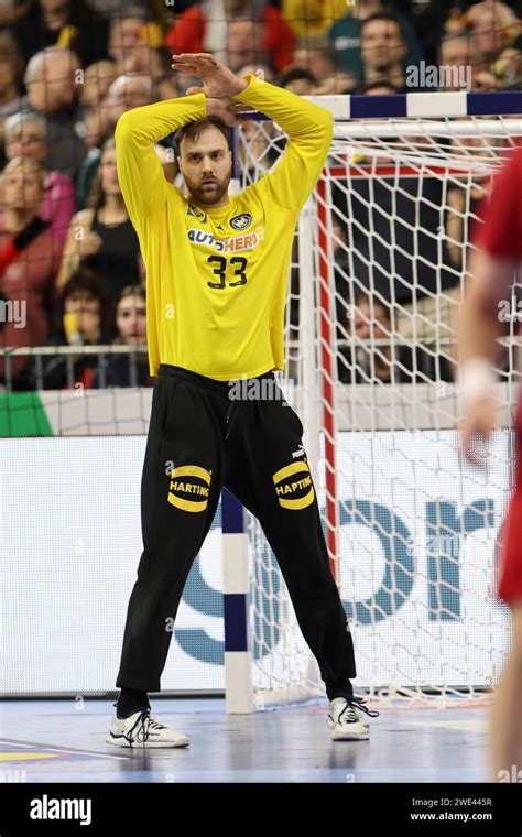 22 01 2024 Lanxess Arena Koeln GER EHF Euro 2024 Men Hauptrunde