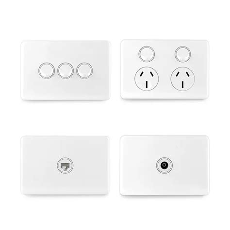 Saa Approved Electricalswitch And Socket Australian Standard 10aand15a Double Powerpoint Australia