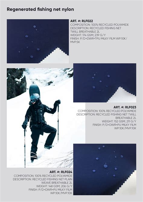 Sustainable Performance Textile Lamination 2 Layer Paltex