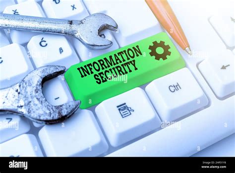 Text Showing Inspiration Information Security Business Approach Infosec Preventing Unauthorized