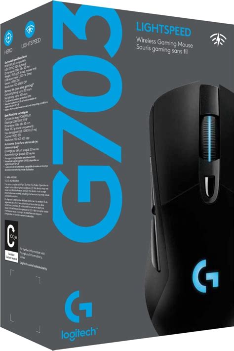 [bnib] Logitech G703 Lightspeed Wireless Gaming Mouse Computers And Tech Parts And Accessories