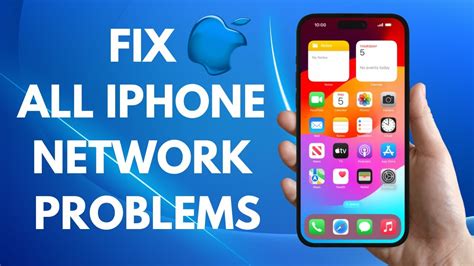 How To Fix Network Problems On Iphone All Iphone Models Youtube