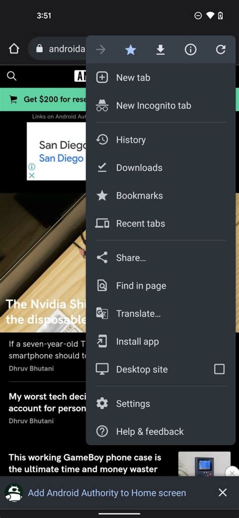 Chrome For Android Tips And Tricks Android Authority