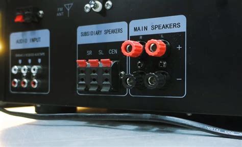 How To Connect Subwoofer To Receiver Without Subwoofer Output