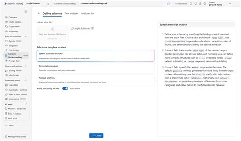 Azure AI Content Understanding Analyzer Templates Azure AI Services