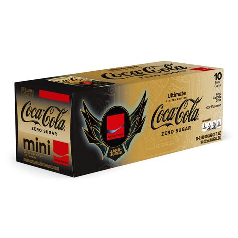 Buy Coca Cola Zero Sugar Ultimate Fridge Pack Cans 75 Fl Oz 10 Pack