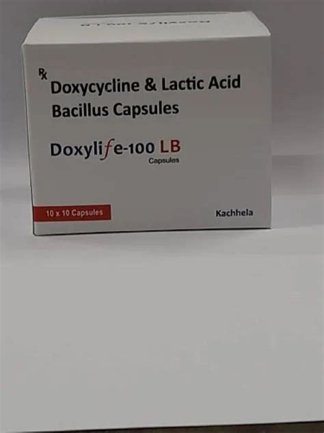 Doxycycline Tablet 100 Mg Packaging Size 1x10 At ₹ 150 Stripe In Surat