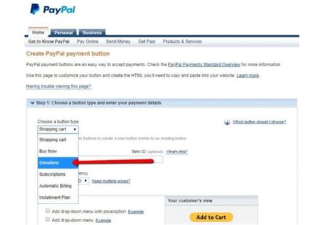 Create A PayPal Donate Button For Your Website Blog UK Stablepoint