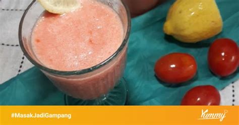 Resep Jus Tomat Lemon Sederhana Rumahan Di Yummy App