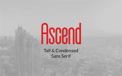 Ascend Font Madfonts