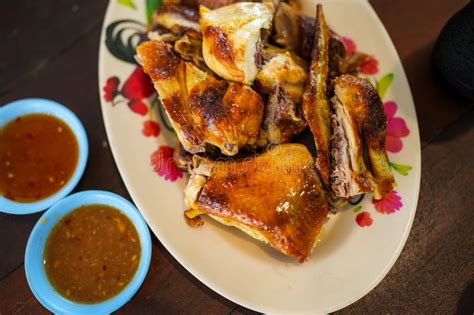 Grilled Chicken Thai Called Gai Yang Stock Image Image Of Fermenting