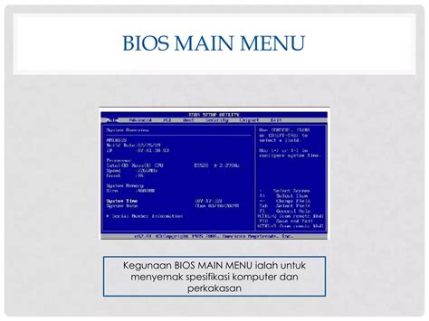 Bios Setup Pptx Bios Setup Pptx