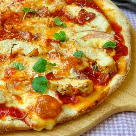 Crispy Thin Crust Barbecue Chicken Pizza Better Than Take Out