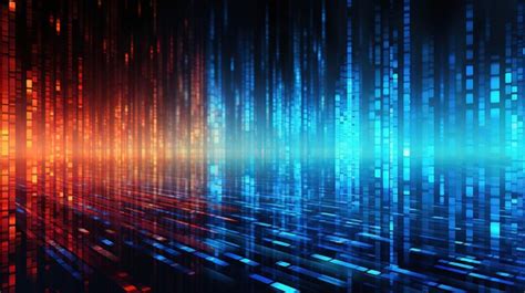 Premium Photo Stream Of Binary Code Design Generative Ai