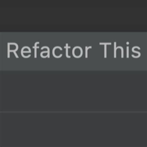 Refactor This Jetbrains Guide