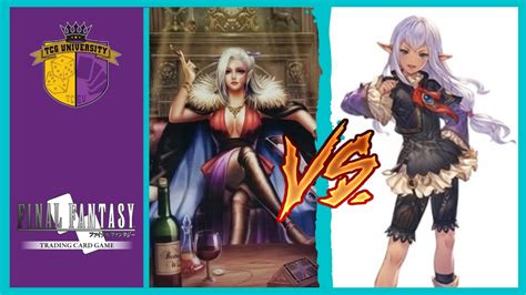 Soiree Vs Wind Earth Wol Fftcg Match Youtube