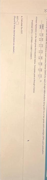 Solved Calculate Sstpartition Total Sum Of Squarws Into Sst Chegg