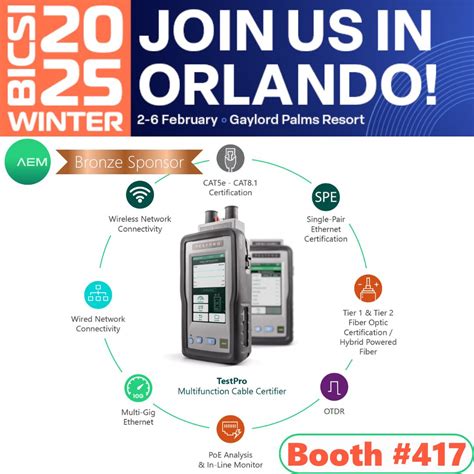 Multifunction Cable Certifier Smartbuilding Installation