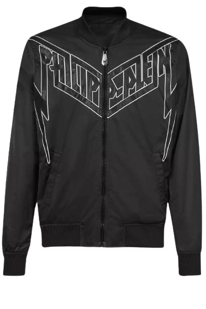 Philipp Plein Férfi Sportdzseki Fekete Emaghu