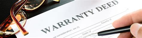 What Is A Warranty Deed ConsumerAffairs
