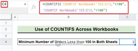 Google Sheets Count Cells from Another Workbook with COUNTIF Function