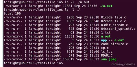 在linux下使用程序实现ls L 的功能linux Ls L命令 Csdn博客