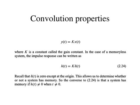 Ppt Chapter 2 Linear Time Invariant Systems Lti Powerpoint Presentation Id 5640117