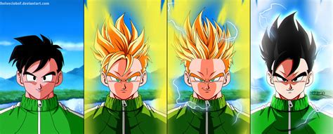 Gohan Fnf Redesign By Helveciobnf On Deviantart