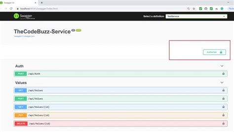 Jwt Bearer Authorization In Swagger Openapi Thecodebuzz