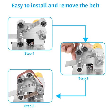 Firecore 30mm Belt Sander Grinder Knife Sharpener Grandado
