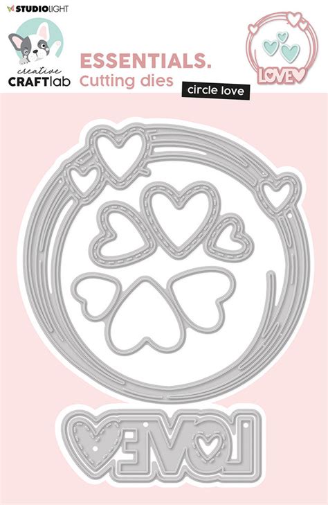 Die Papierwerkstatt Stempeln Stanzen Scrappen Plotten Circle Love