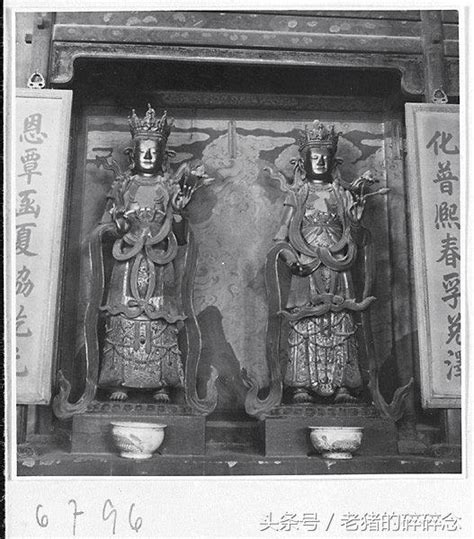 老照片上的京郊古剎之1935年的大覺寺 每日頭條