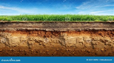 Eroding Soil Subsoil And Bedrock Underground Soil Layer Of Cross Section Earth Erosion Ground Ai
