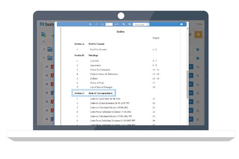 Document Indexing Bundledocs