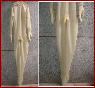 Combinaison Latex Condom Rubber Catsuit Gummianzug Ebay